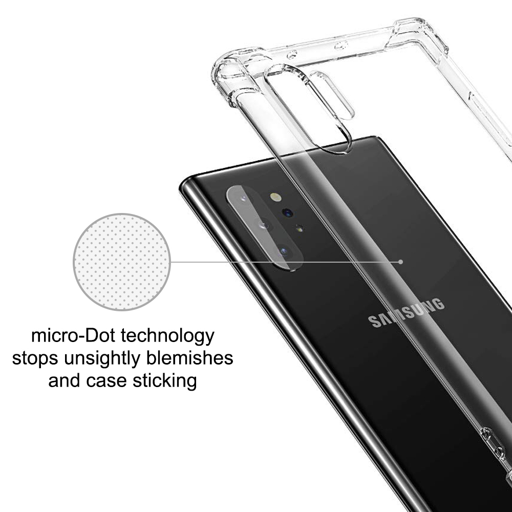 Flexi Shockproof Case for Samsung Galaxy Note 10+ (Clear)